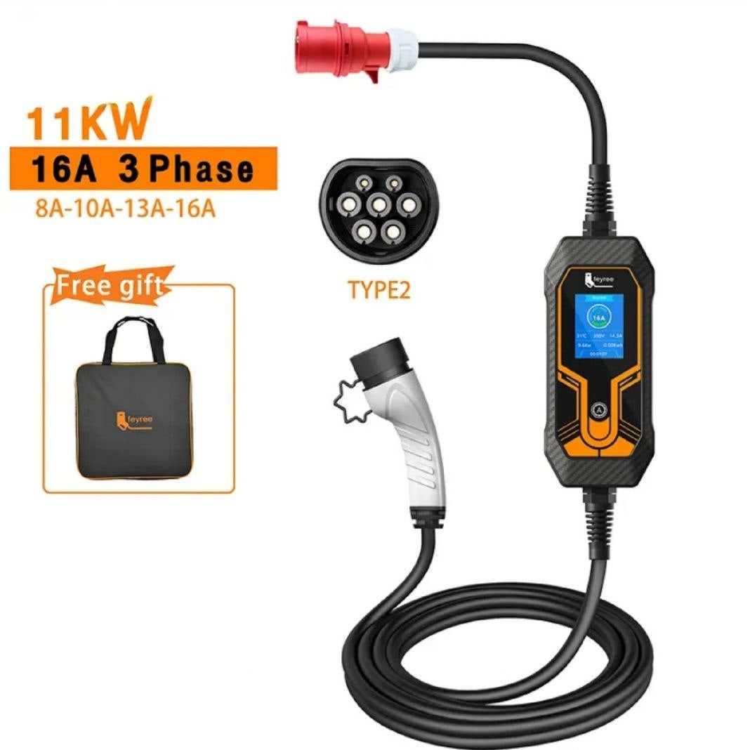16Amps, 11kW Three Phase EV Charger | ASA Industry - Melbourne Pty Ltd