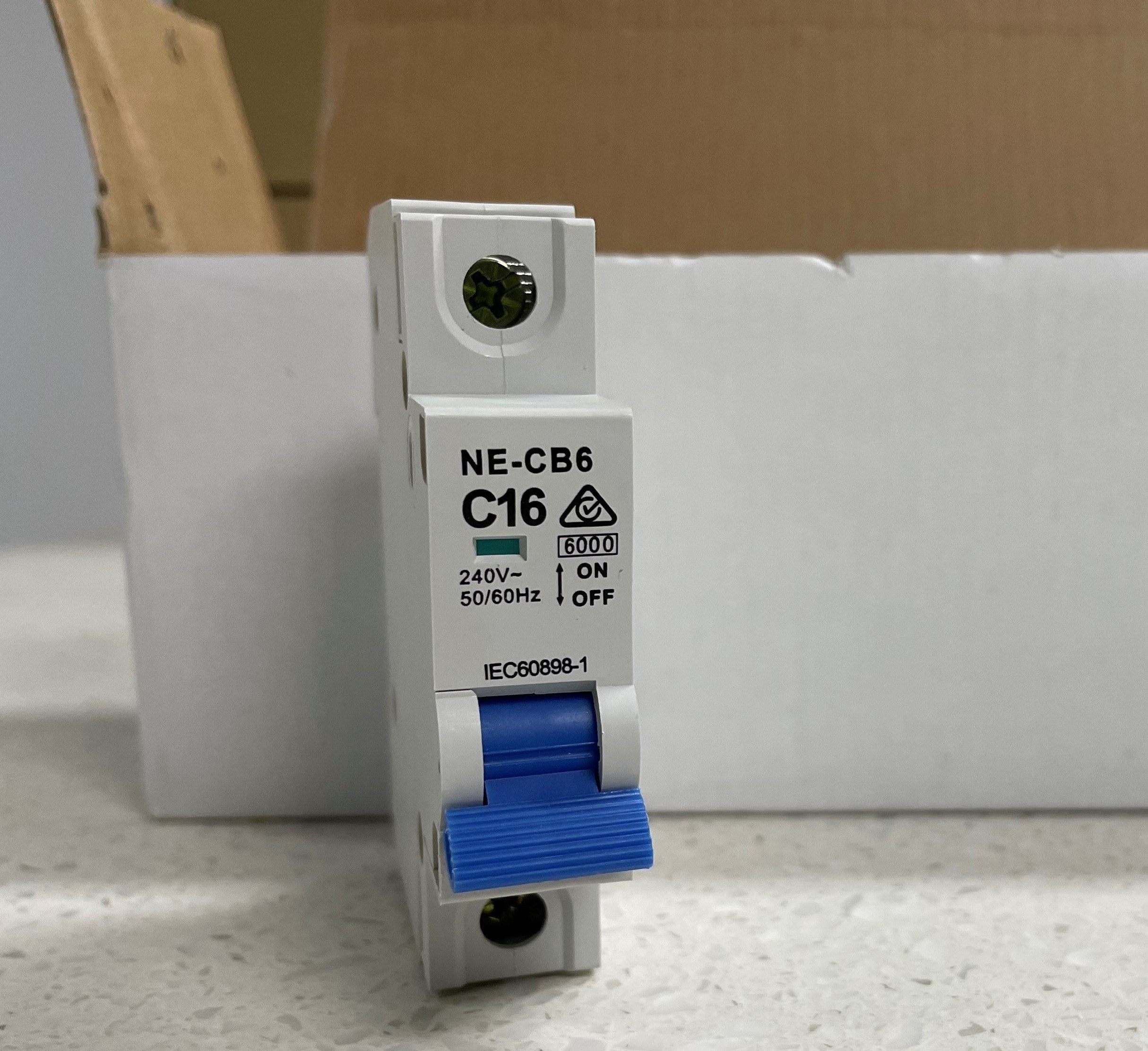 16 A Single-phase Circuit Breaker (NE-CB6 C16) | ASA Industry ...